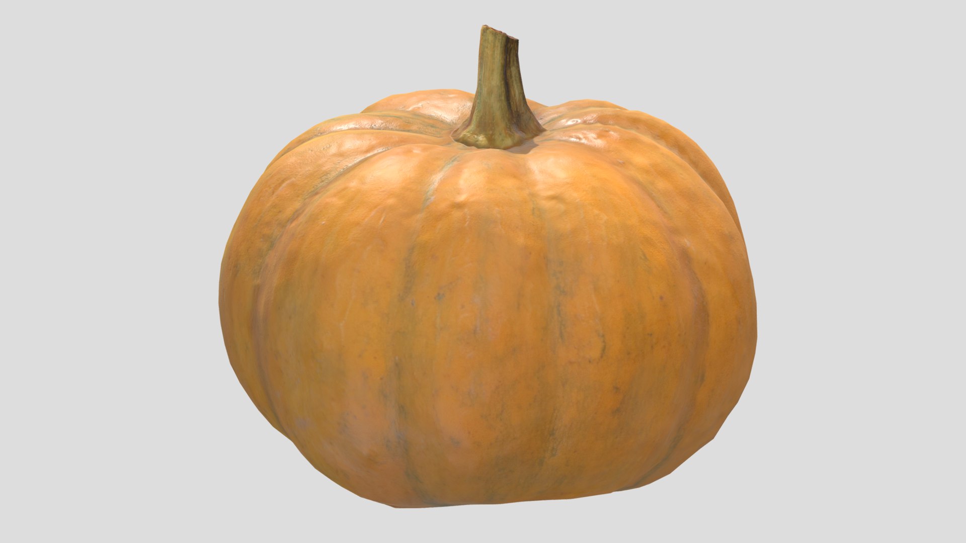 Pumpkin Low Poly 3D Model - TurboSquid 2279271