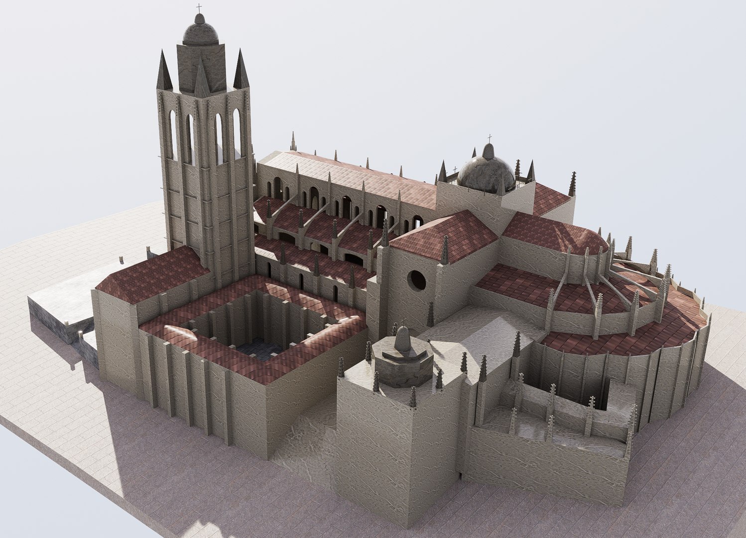 3D Catedral De Segovia - TurboSquid 2177719