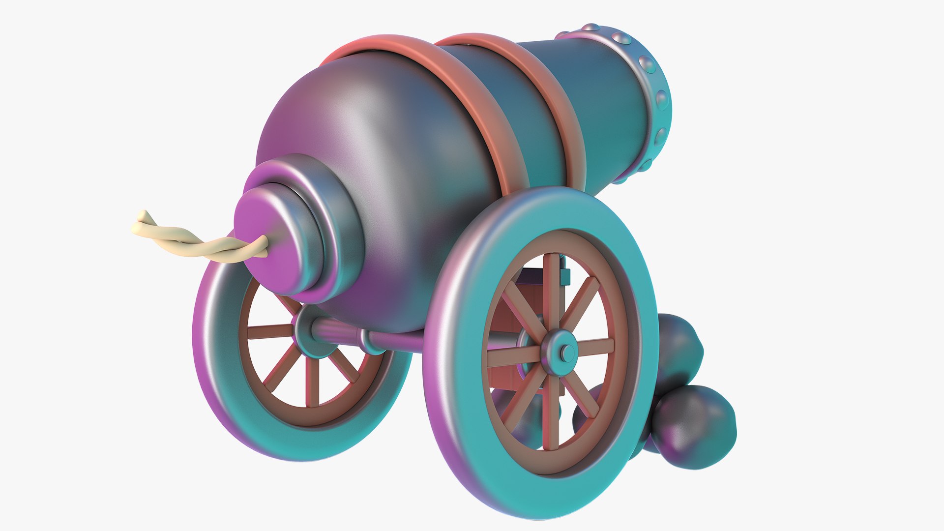3D Ramadan Cannon - TurboSquid 1860682