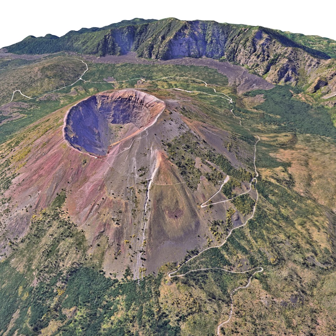 Mega Volcano 3D - TurboSquid 2255426