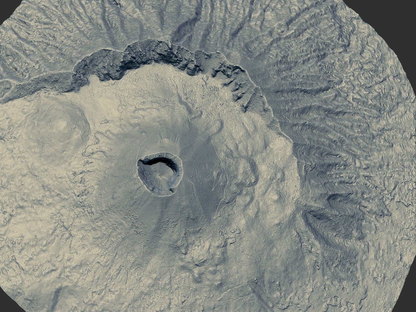 Mega Volcano 3D - TurboSquid 2255426