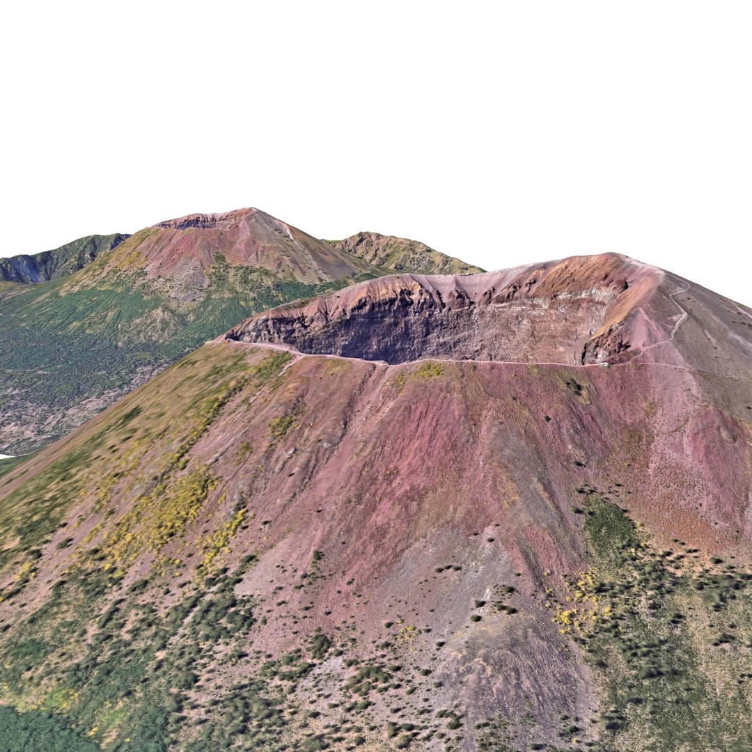 Mega Volcano 3D - TurboSquid 2255426