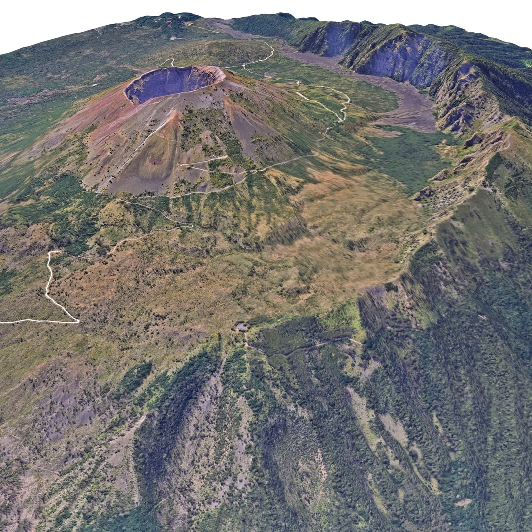 Mega Volcano 3D - TurboSquid 2255426