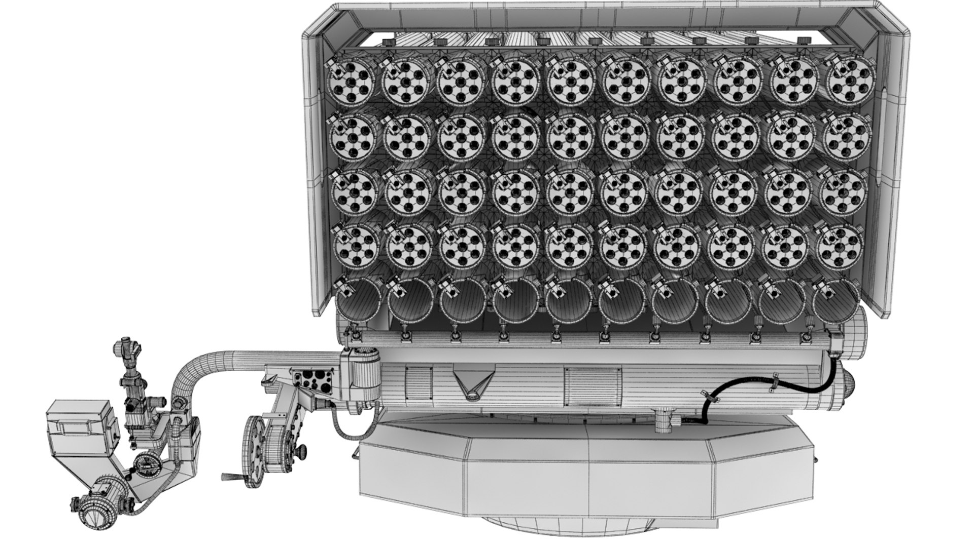 3D Multiple Rocket Launcher System - TurboSquid 2127484