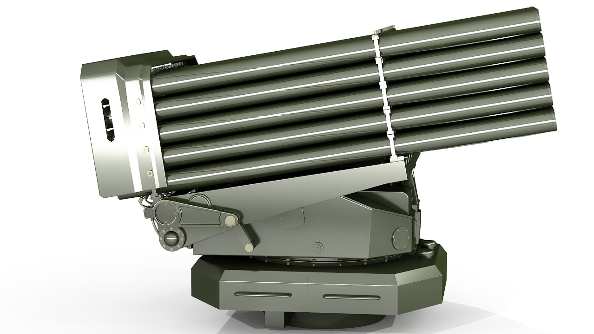 3D Multiple Rocket Launcher System - TurboSquid 2127484