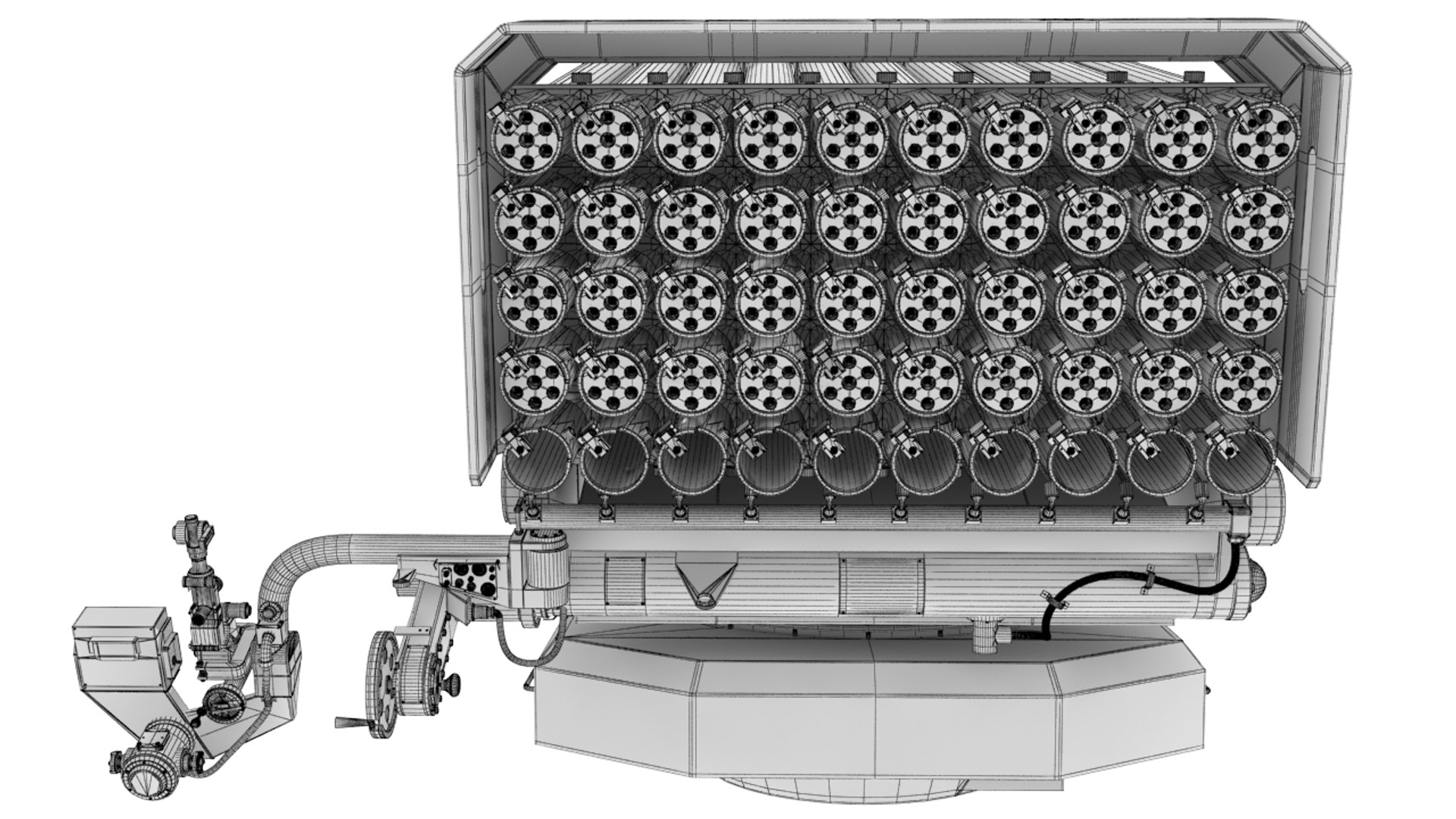 3D Multiple Rocket Launcher System - TurboSquid 2127484