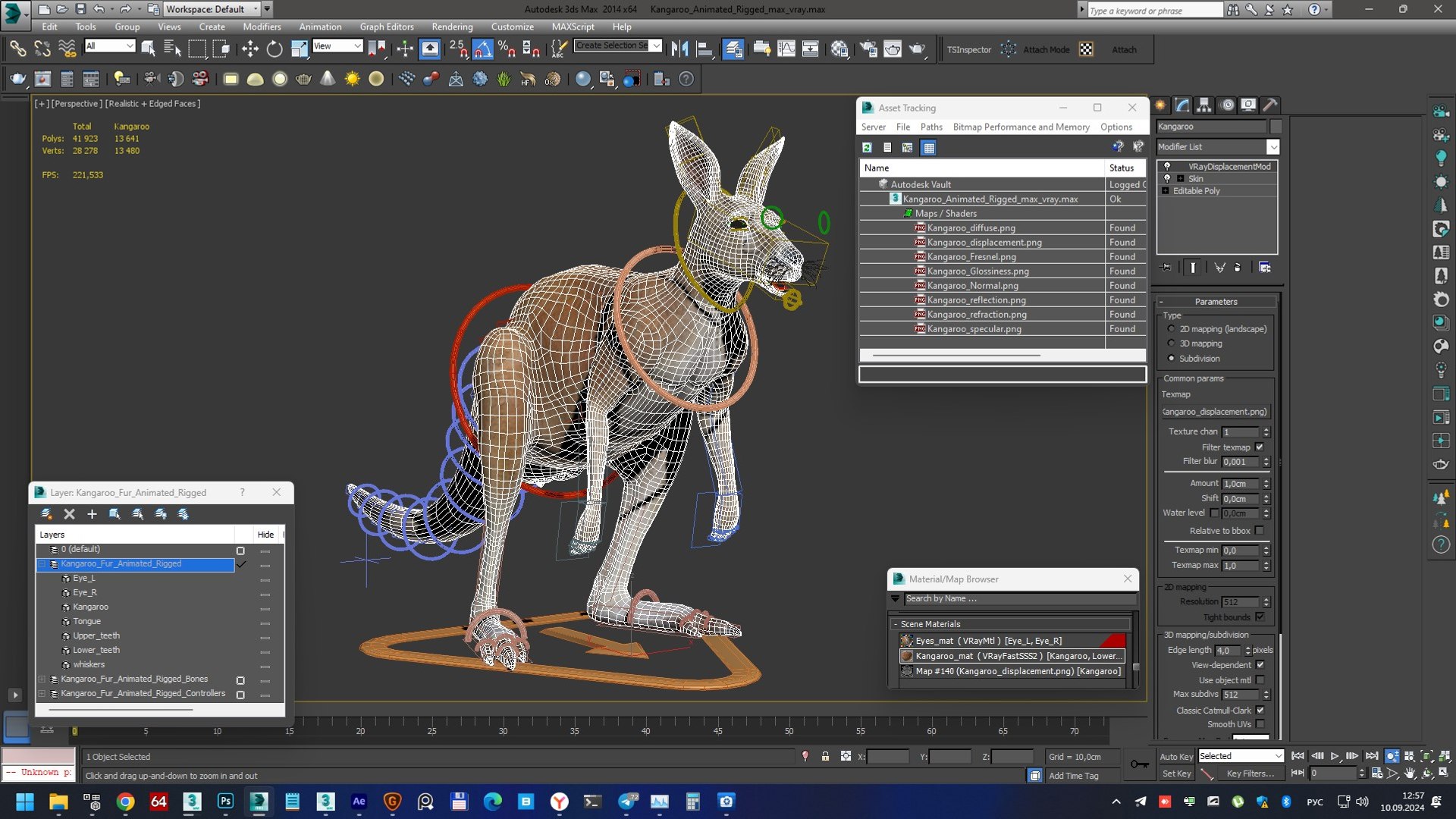 Kangaroo Animated Rigged 3D - TurboSquid 2325571