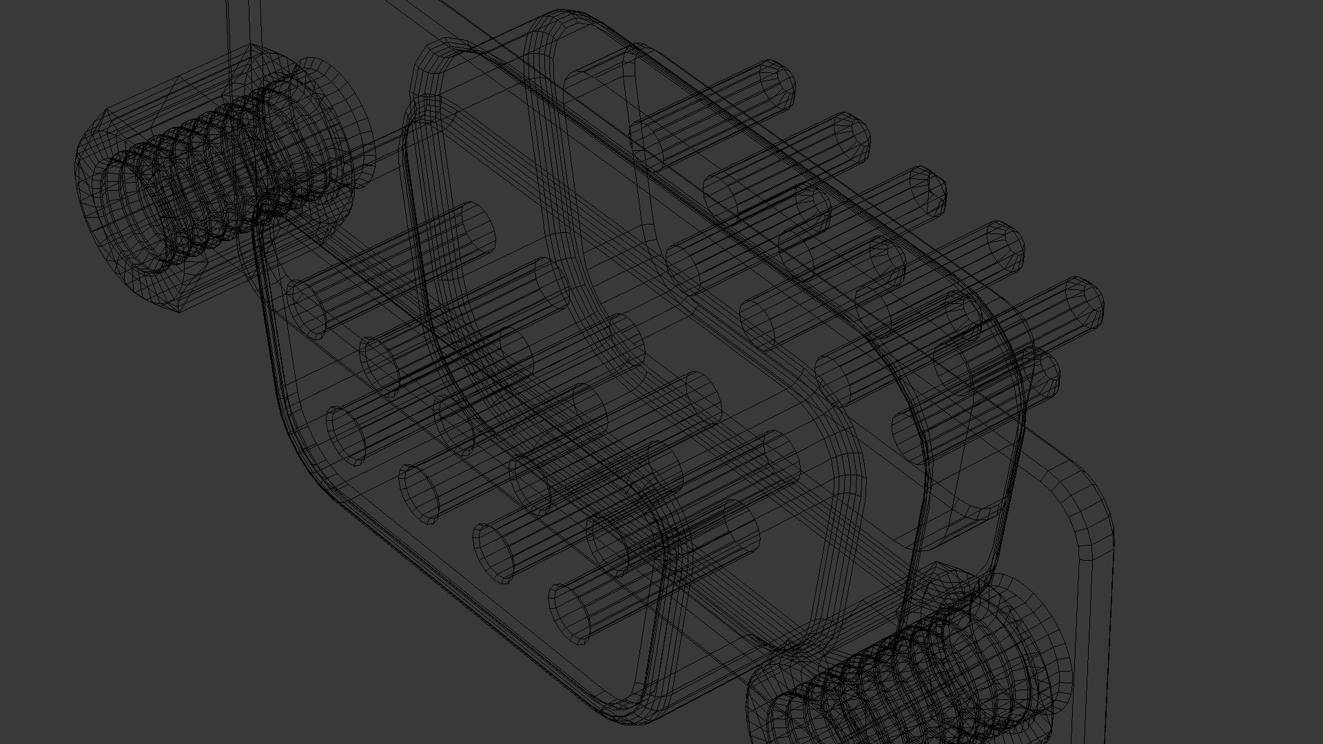 3D Model De-9 Ports - TurboSquid 1224961