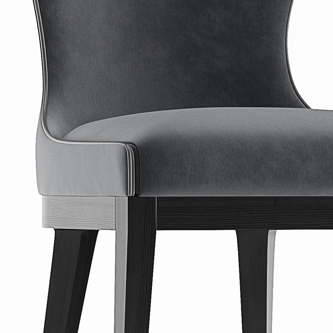 Flexform Mood Collection You Dining Chair 3D Model - TurboSquid 1727408