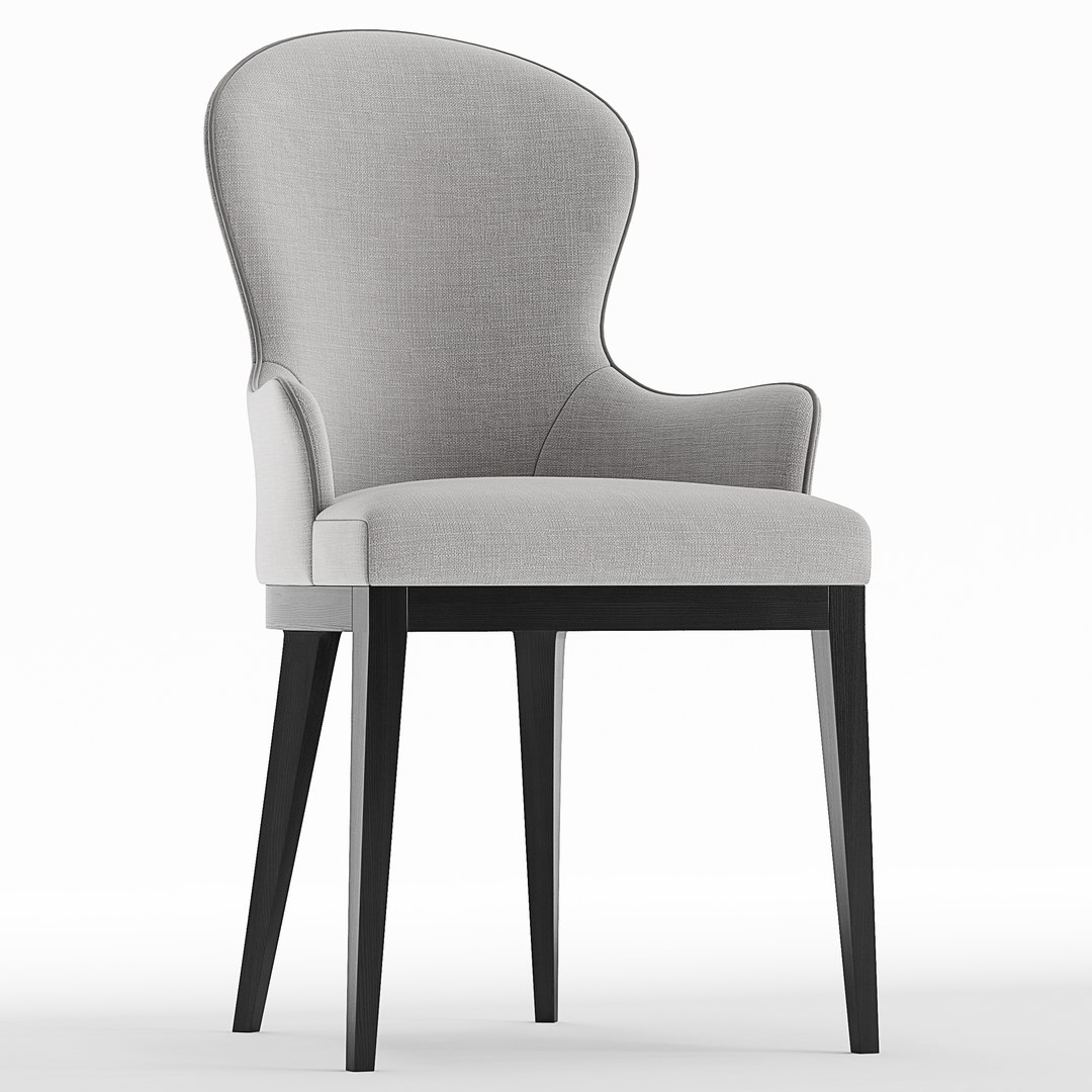 Flexform Mood Collection You Dining Chair 3D Model - TurboSquid 1727408