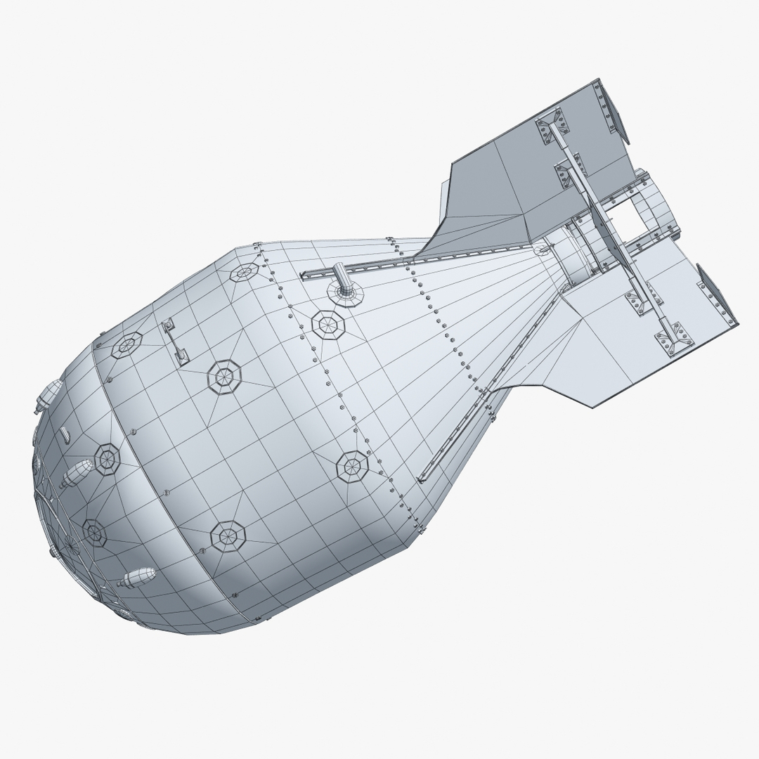 Rds-1 Nuclear Bombs 3d 3ds
