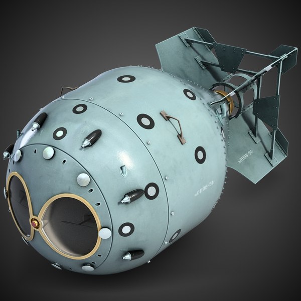 rds-1 nuclear bombs 3d 3ds