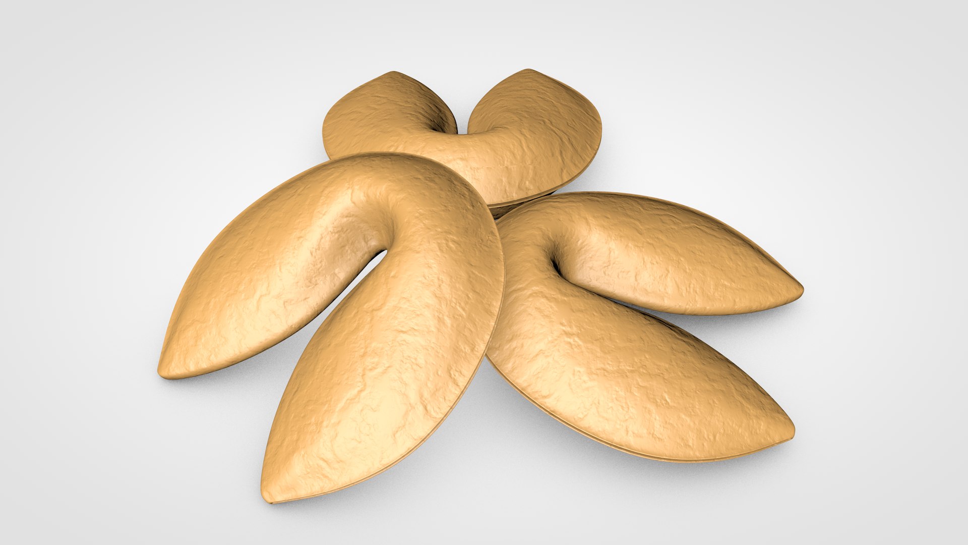 3D Fortune Cookie Model - TurboSquid 1367731