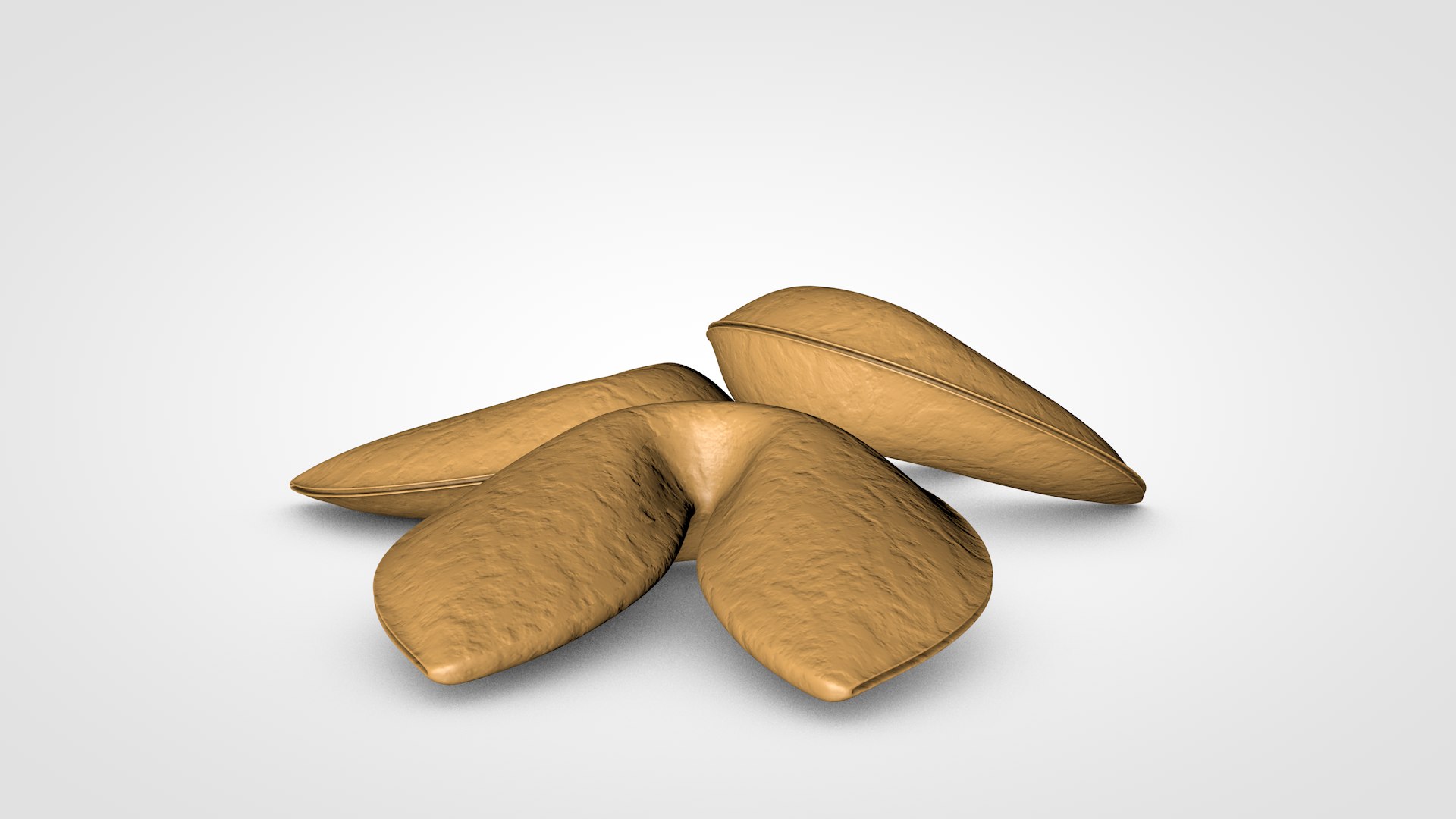 3D Fortune Cookie Model - TurboSquid 1367731