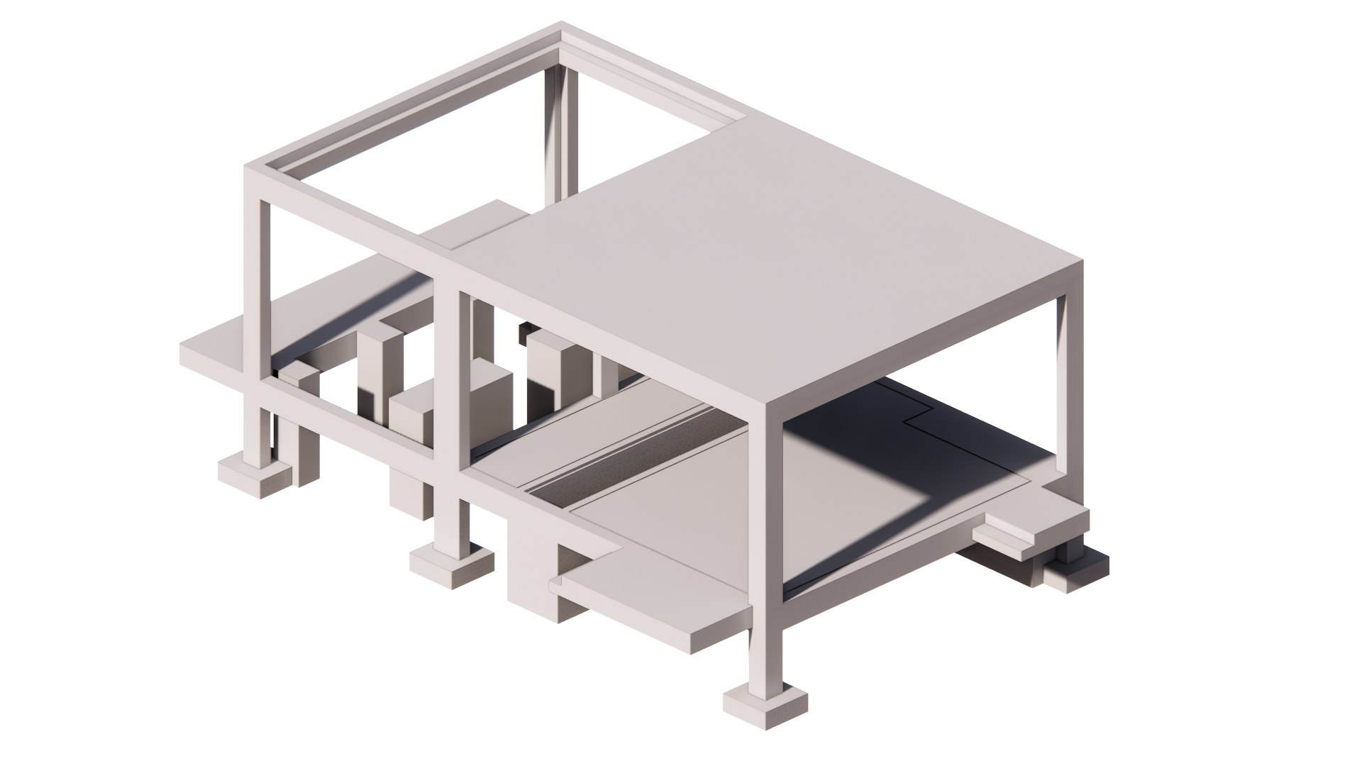 3D Electrical Substation Building In Revit - TurboSquid 2188961