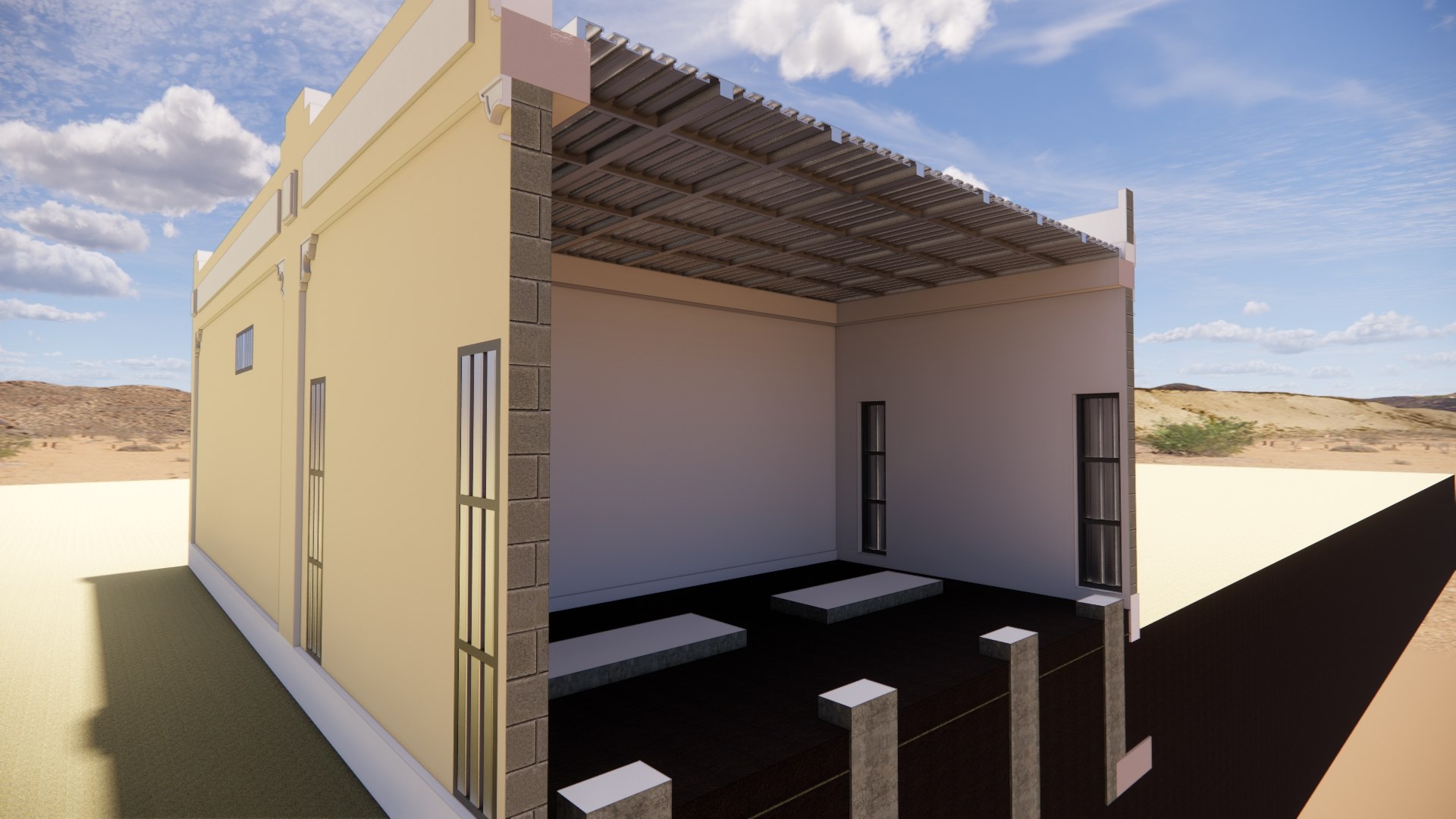 3D Electrical Substation Building In Revit - TurboSquid 2188961