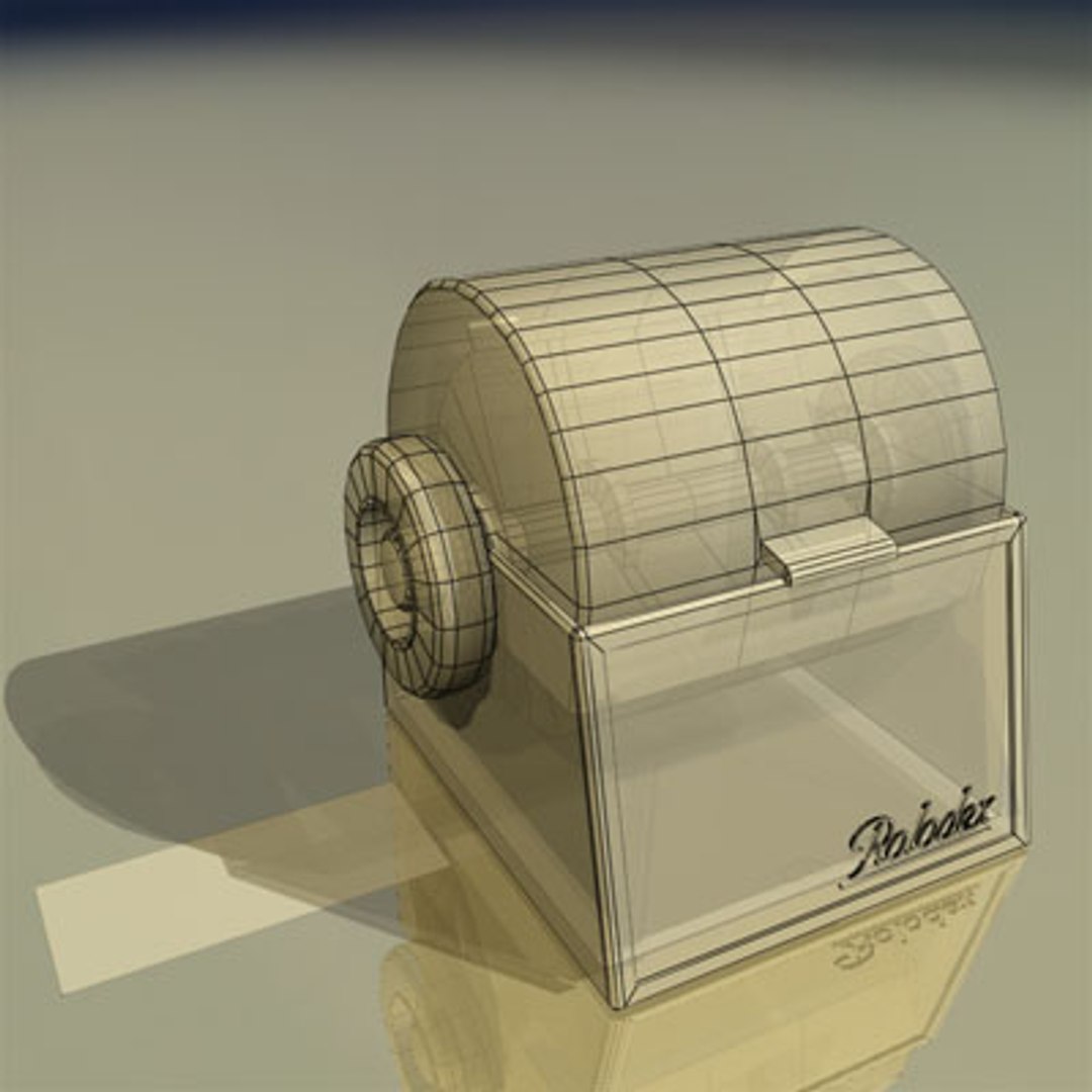 3d rolodex card file 01 model