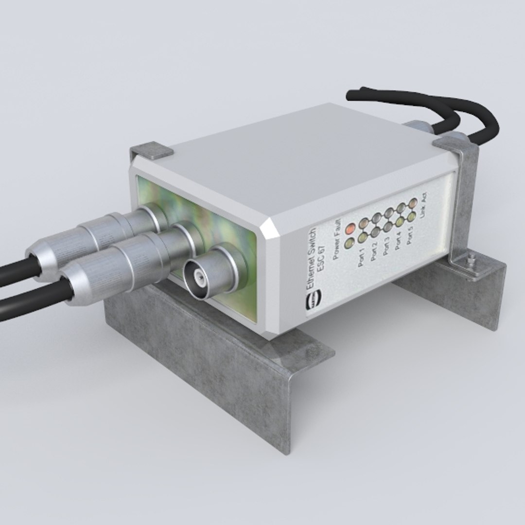 Ethernet Switch 3d Model