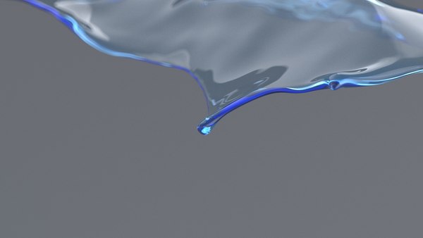 Splash Flat 01 3D model - TurboSquid 1718081