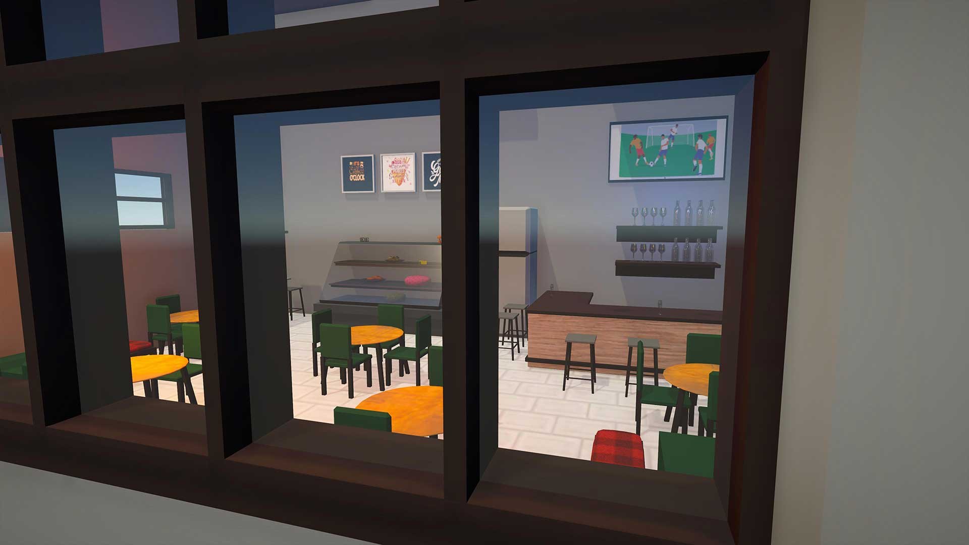 3D Cafe Interior Pack - Cartoonish Cafe 3D Model model - TurboSquid 2136722