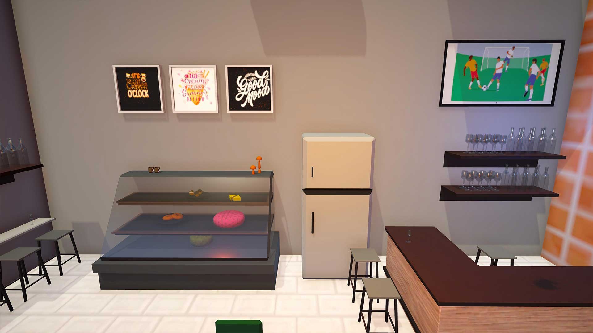3D Cafe Interior Pack - Cartoonish Cafe 3D Model model - TurboSquid 2136722
