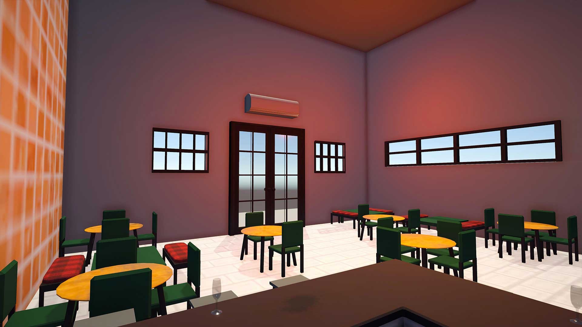 3D Cafe Interior Pack - Cartoonish Cafe 3D Model model - TurboSquid 2136722