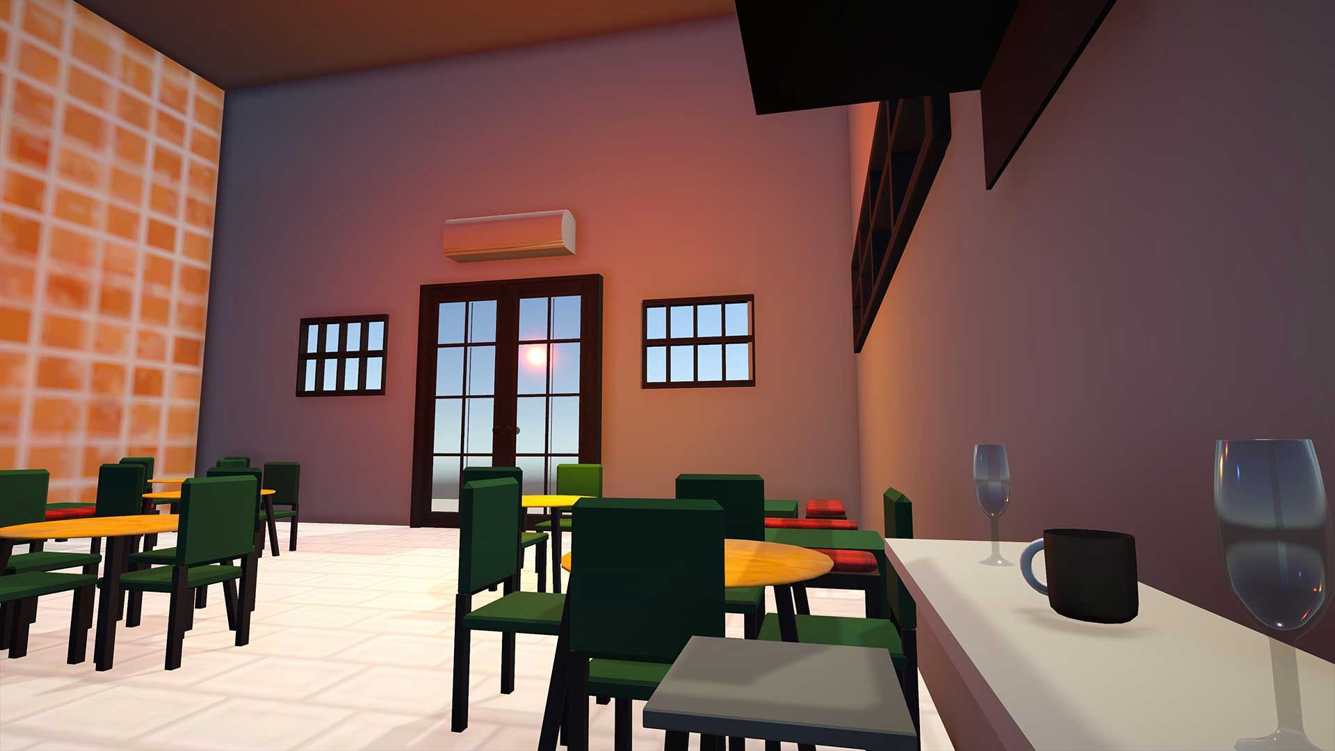 3D Cafe Interior Pack - Cartoonish Cafe 3D Model model - TurboSquid 2136722