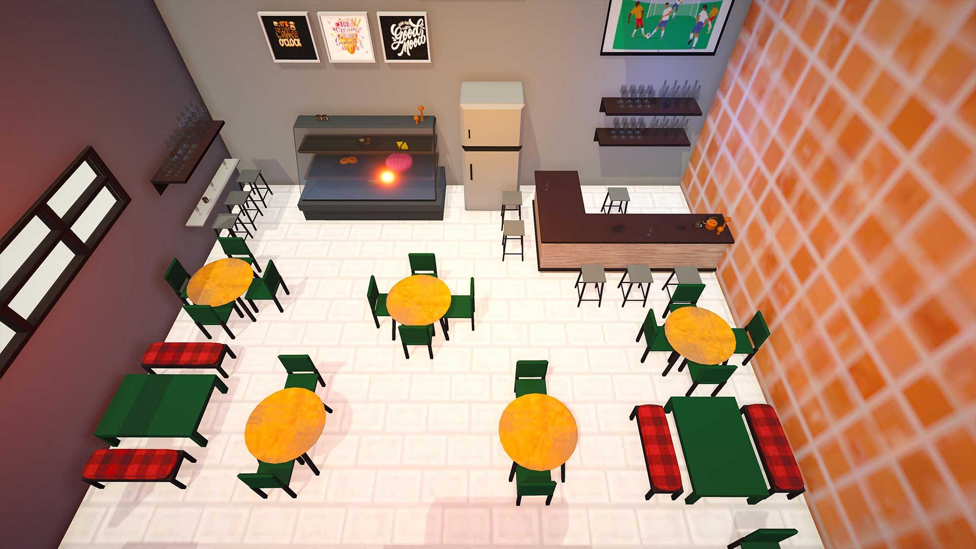 3D Cafe Interior Pack - Cartoonish Cafe 3D Model model - TurboSquid 2136722