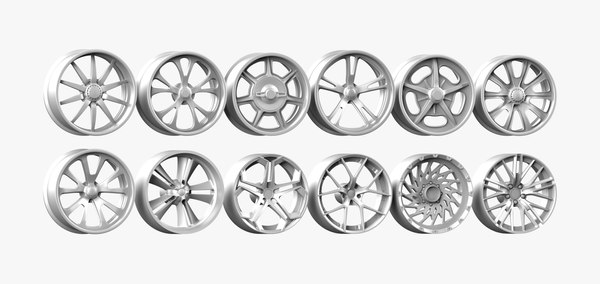 Car Rim 3D Models for Download | TurboSquid
