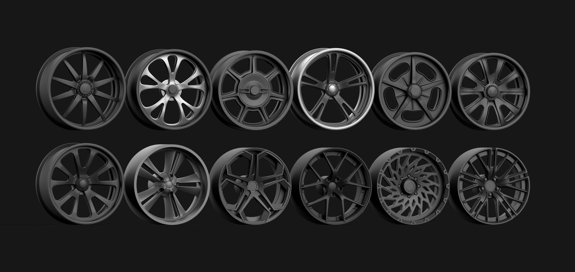 3D model Car Wheels and Rims - TurboSquid 2046823