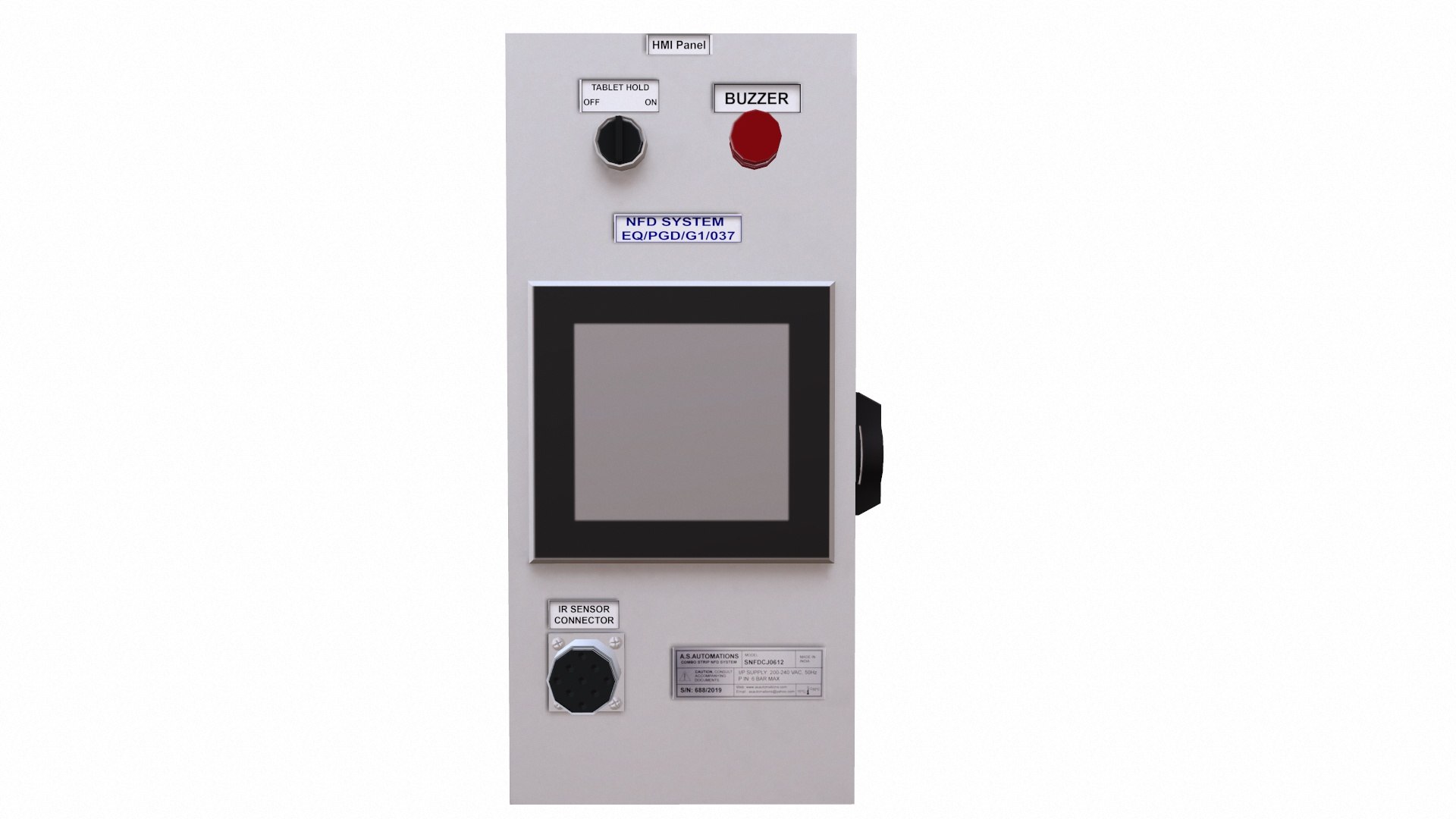 Control Panel Model - TurboSquid 2342818