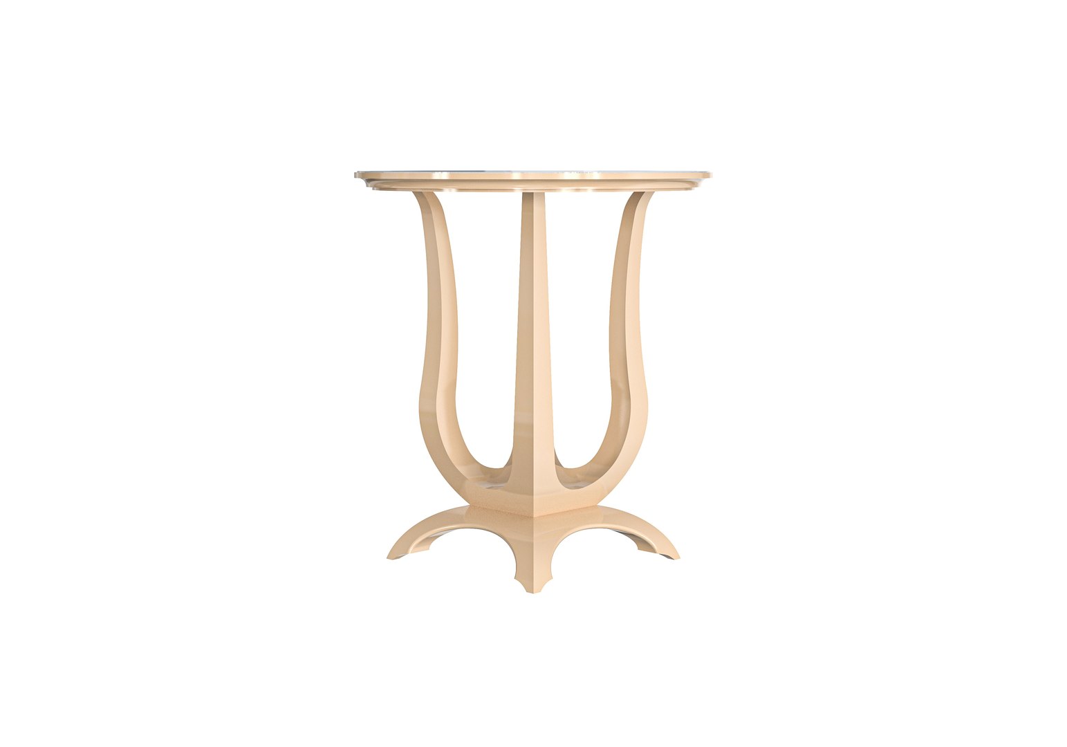 3D Model Radiant Bloom Side Table By Modenese - TurboSquid 2273883