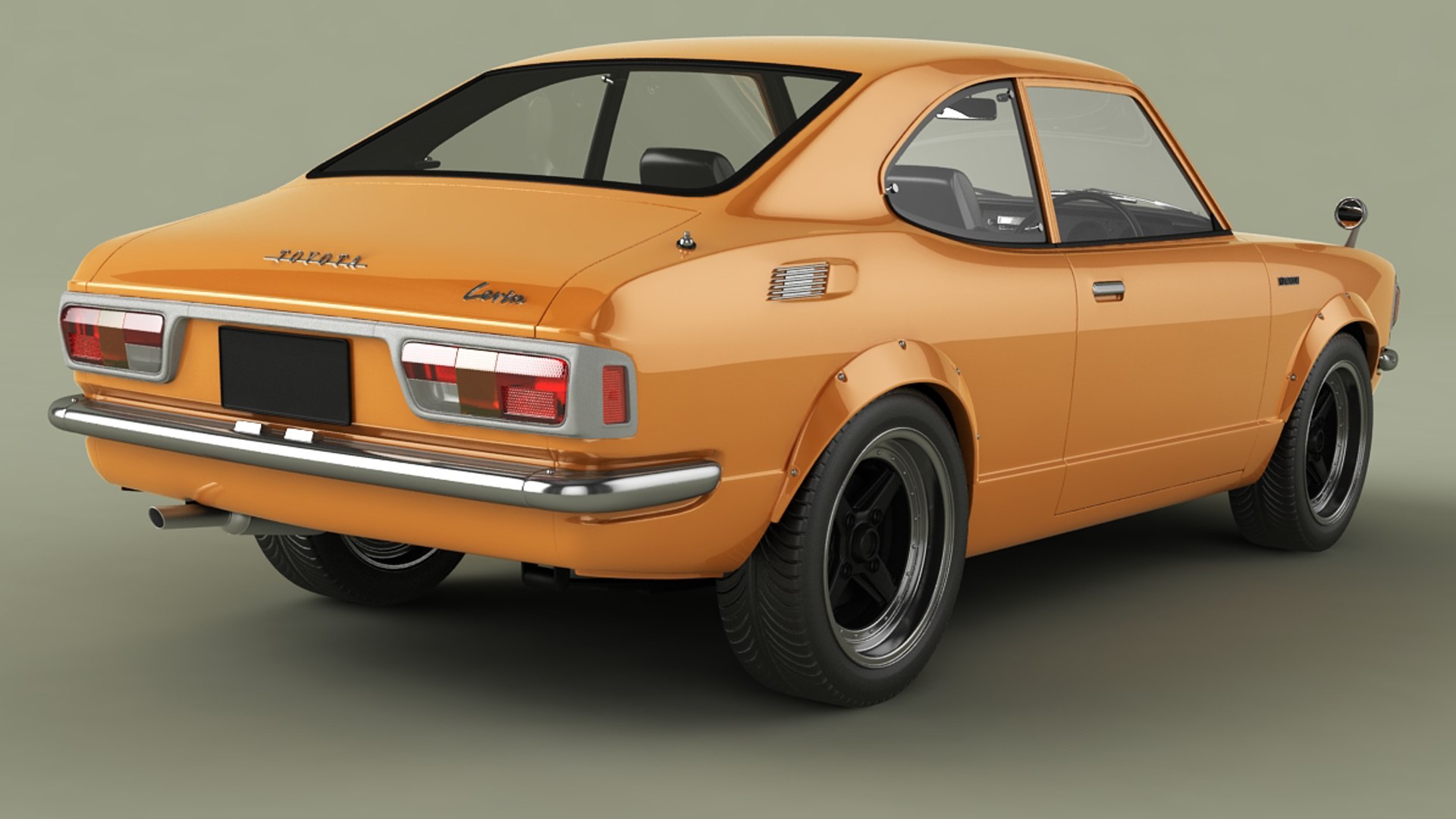 Toyota Corolla Coupe TE27 Model - TurboSquid 2191679