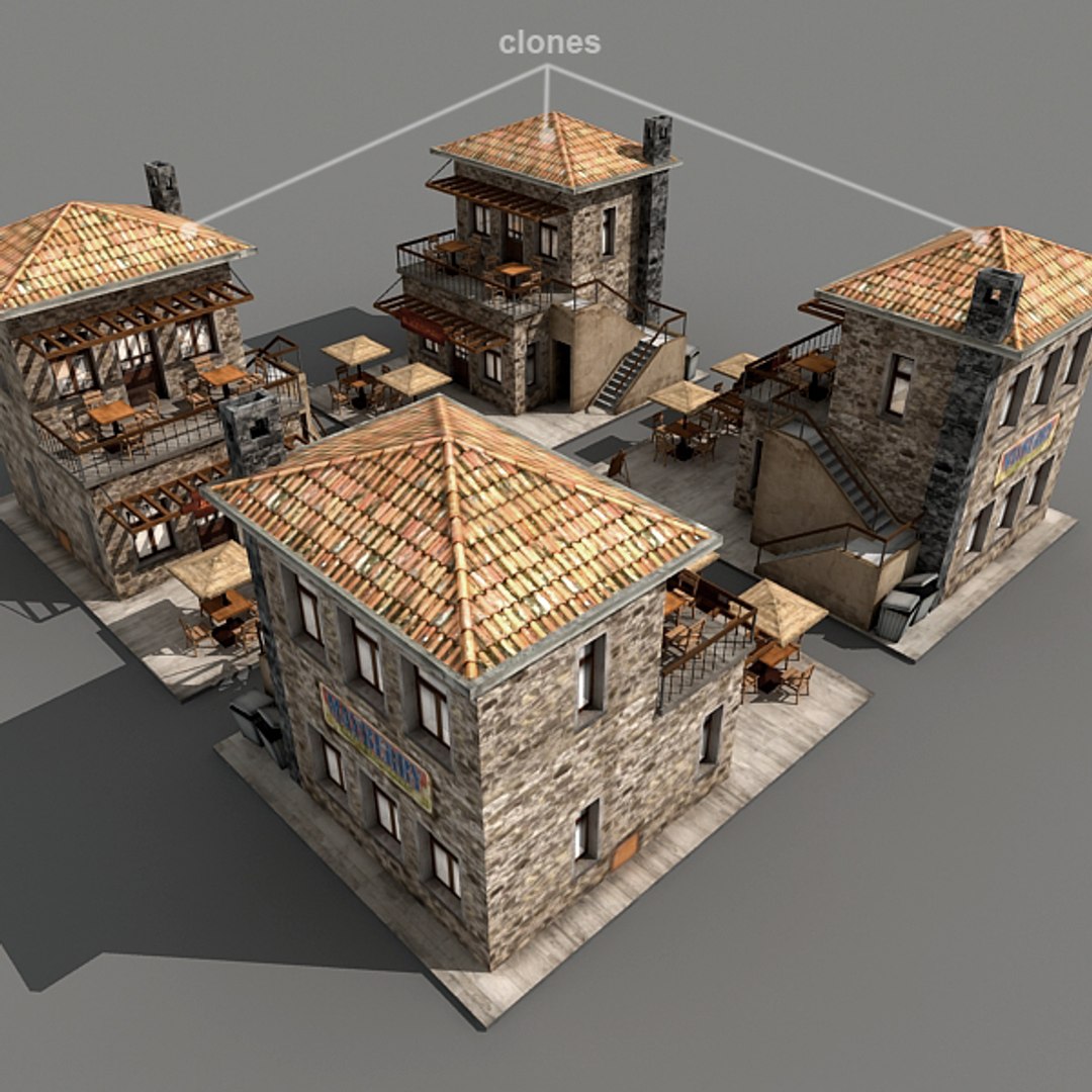 Historical Building 3d Max