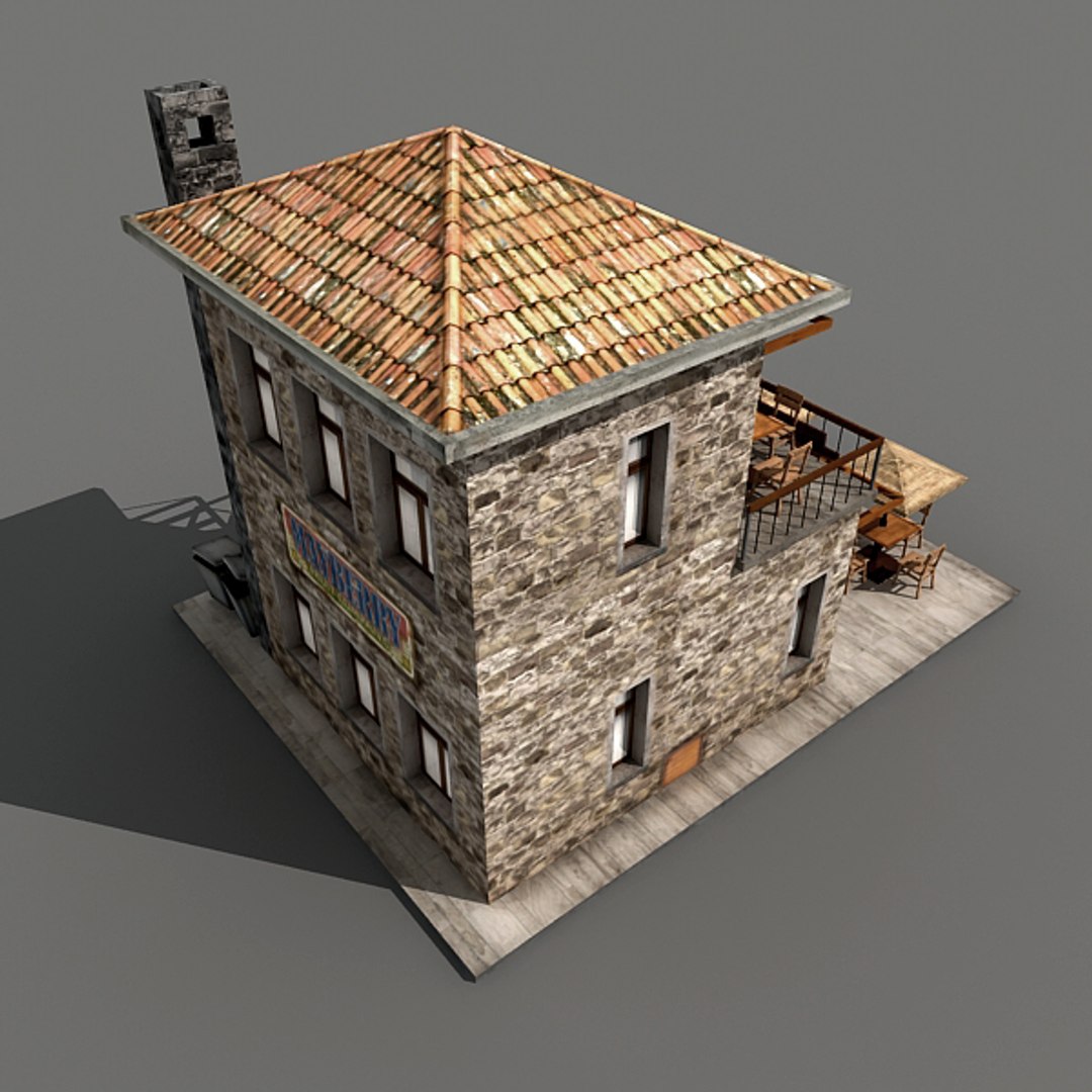 Historical Building 3d Max
