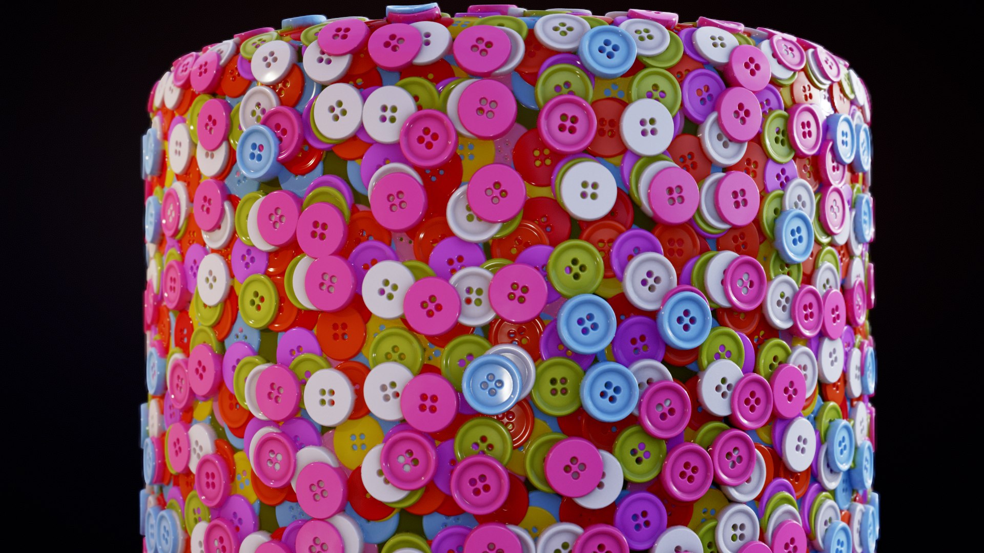 Seamless Buttons PBR Material Textures Model - TurboSquid 2340552