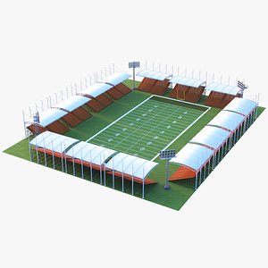 Football Field 3D Models for Download | TurboSquid