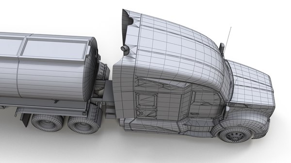 modelo 3d Semirremolque cisterna Kenworth T680 - TurboSquid 2005252