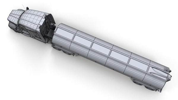 modelo 3d Semirremolque cisterna Kenworth T680 - TurboSquid 2005252