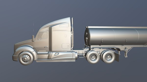 Kenworth T680 유조선 세미트럭 3D 모델 - TurboSquid 2005252