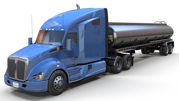 Kenworth T680 유조선 세미트럭 3D 모델 - TurboSquid 2005252
