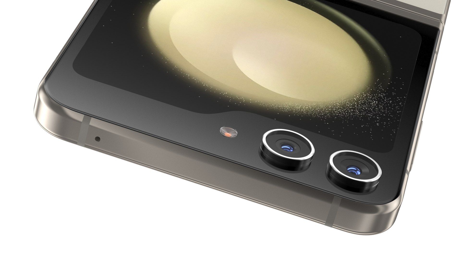 3D Samsung Galaxy Z Flip 5 Cream Model - TurboSquid 2131461