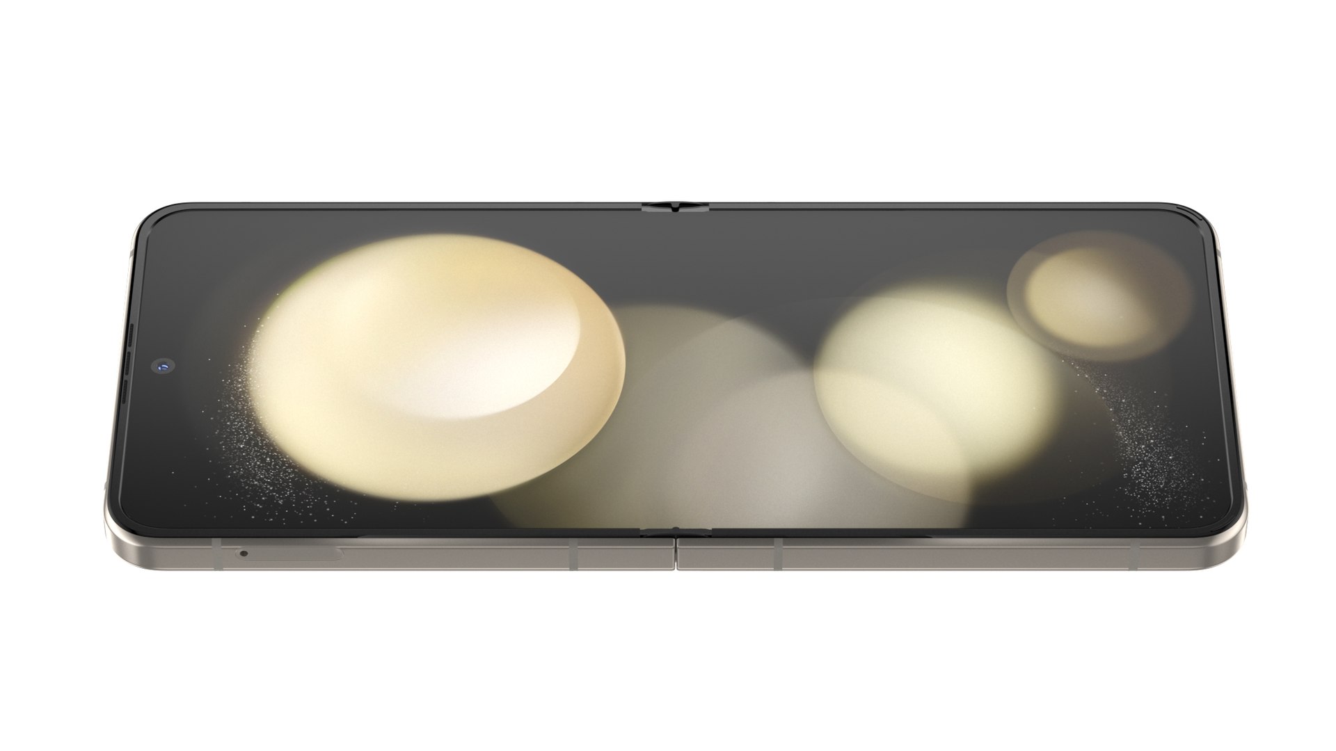 3D Samsung Galaxy Z Flip 5 Cream Model - TurboSquid 2131461