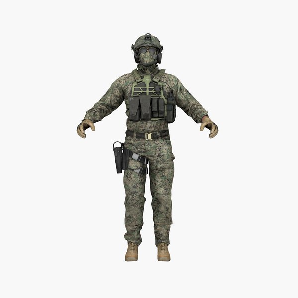 Horangi soldier 23Dモデル - TurboSquid 2037707