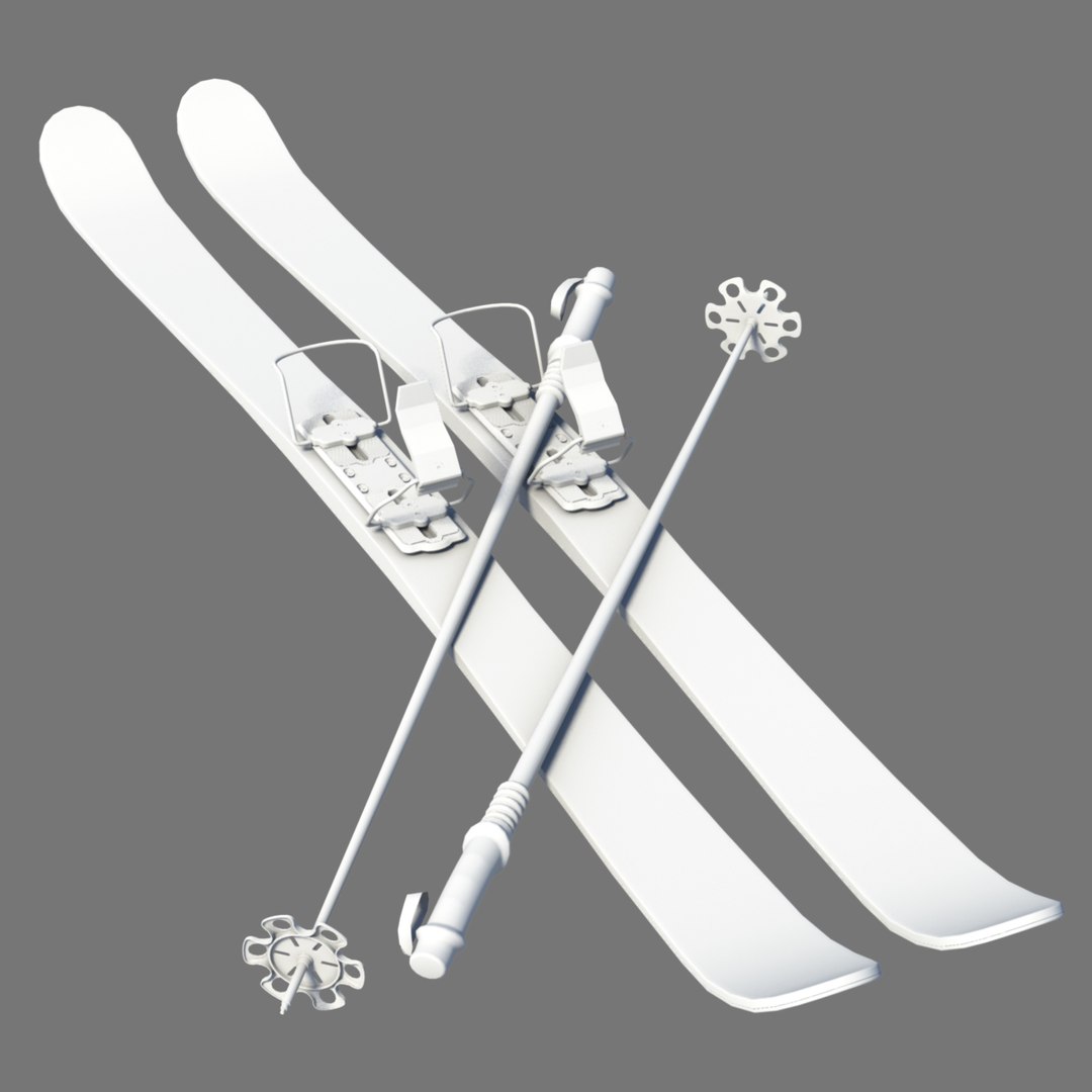 Ski Board 3d Model