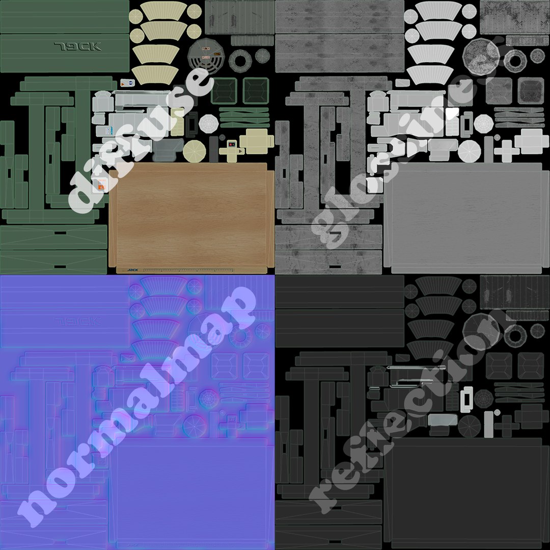 3D Model Industrial Overlock - TurboSquid 1303805