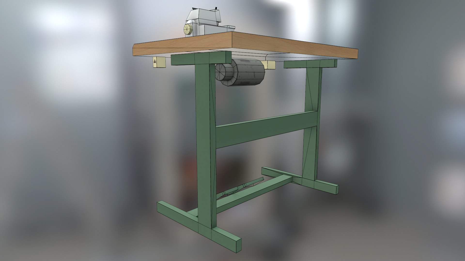 3D Model Industrial Overlock - TurboSquid 1303805
