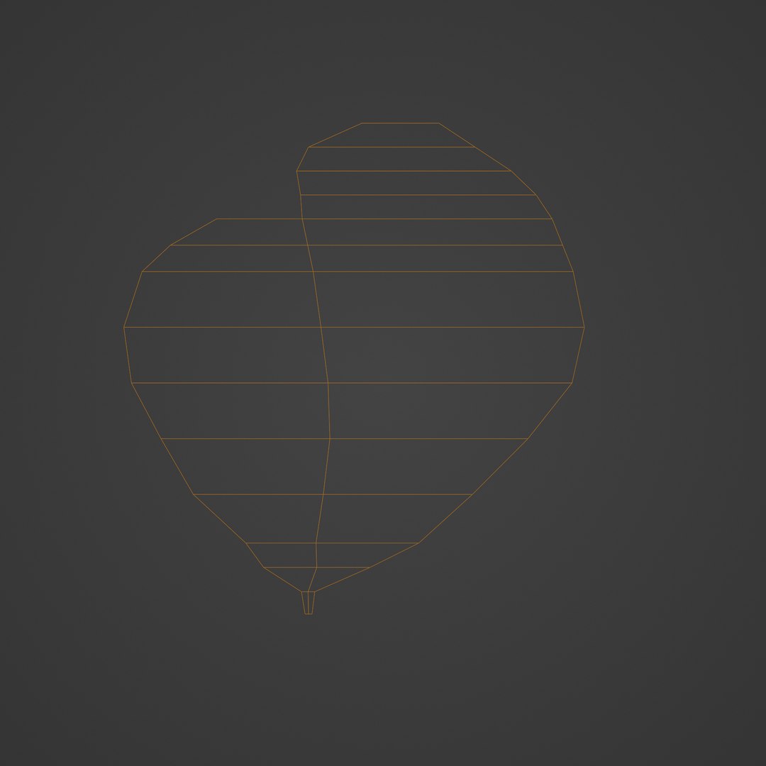 Low Poly Leaf 036 3D Model - TurboSquid 1852387