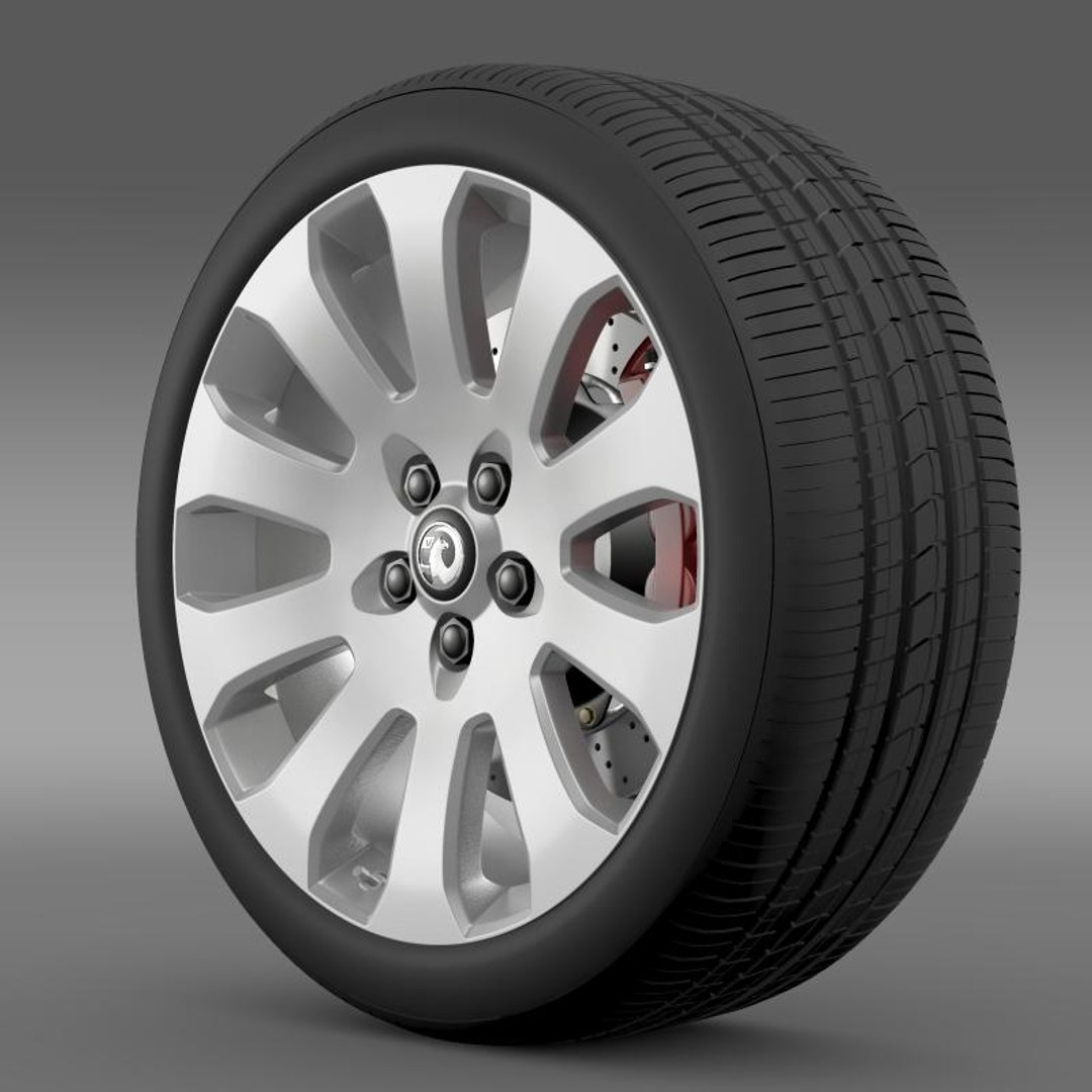 Vauxhall Insignia Wheel 3d 3ds