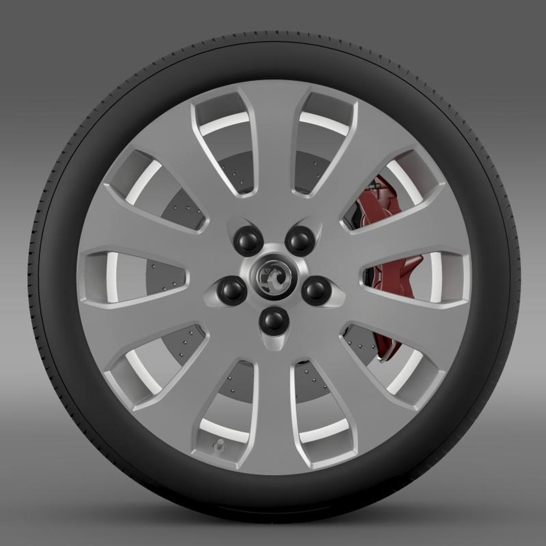 Vauxhall Insignia Wheel 3d 3ds